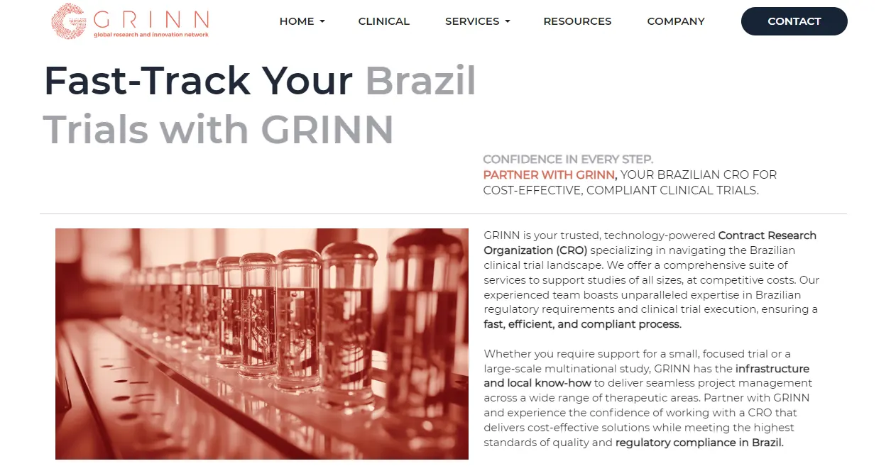 GRINN Company | Fast-Track Your Brazil Trials with GRINN